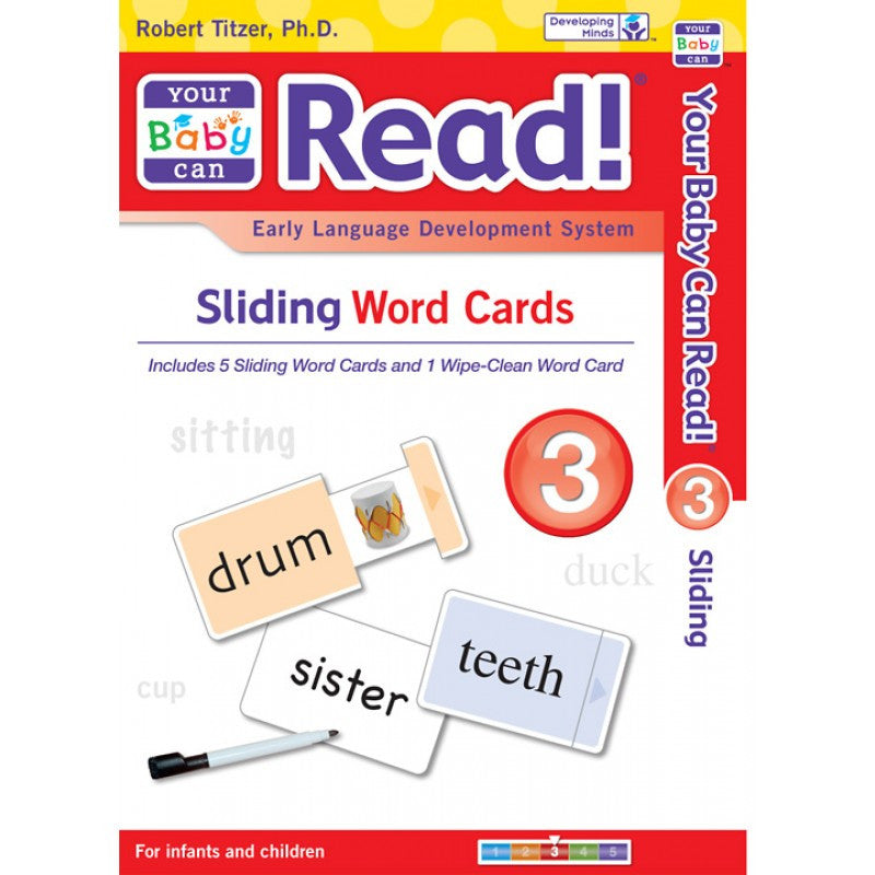 YBCR Sliding Word Card Sets – YourBabyCanRead.ca